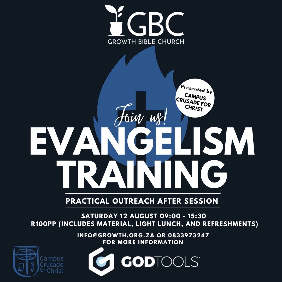 Evangelism Training – Growth Bible Church - Journey from Nothing